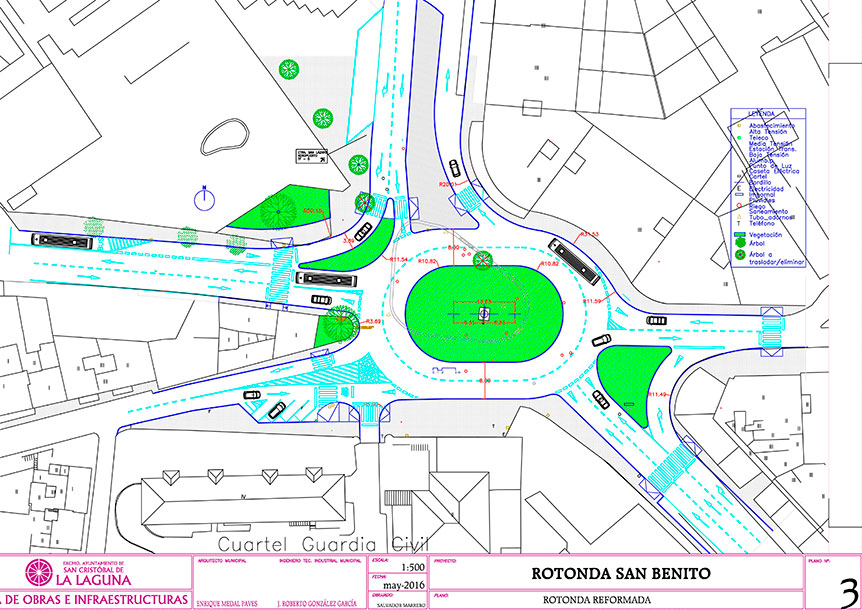 Nueva rotonda para San Benito