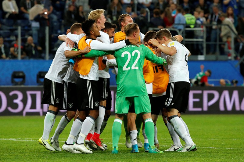 Alemania domina el fútbol