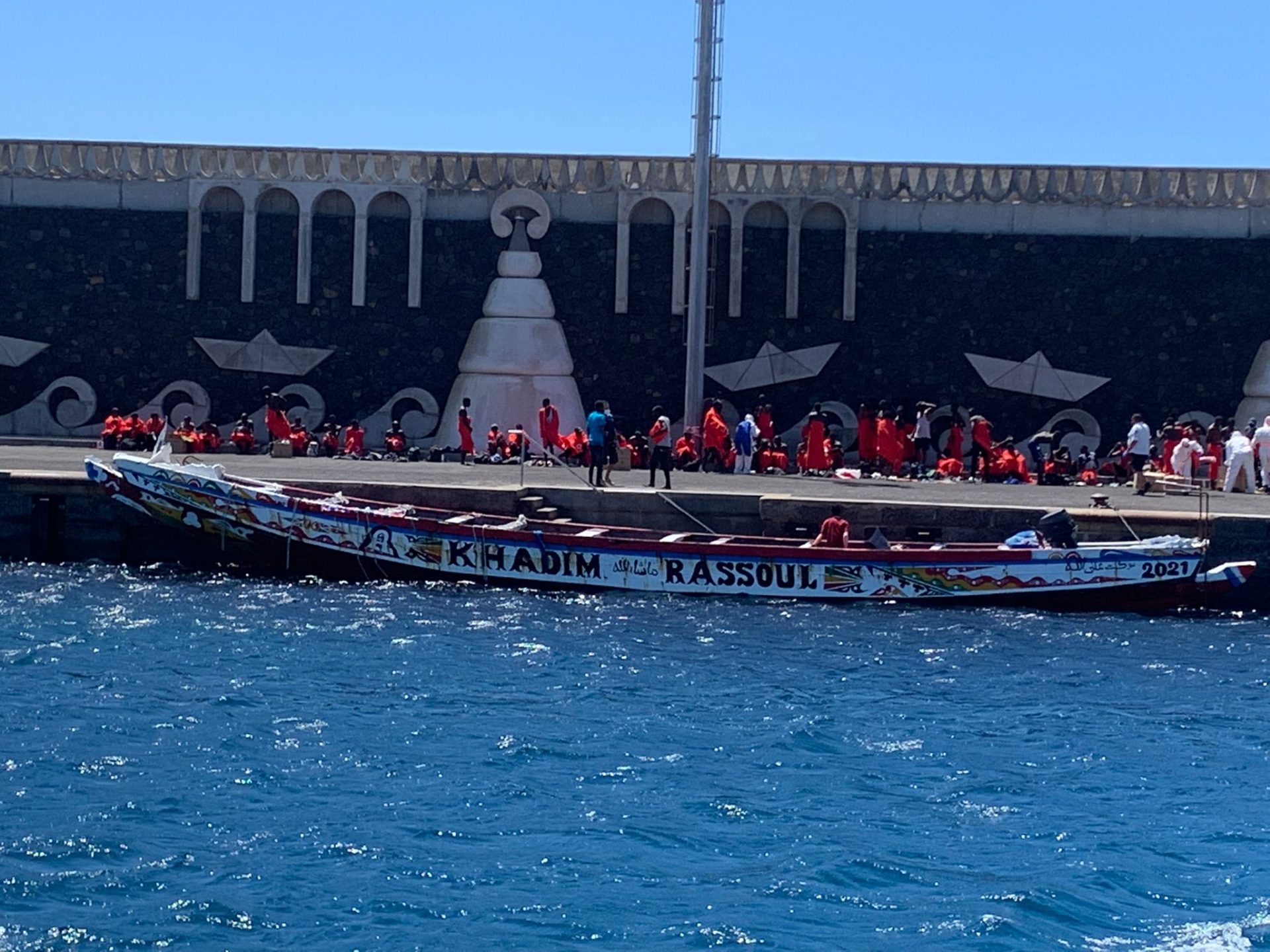 Llega a El Hierro un cayuco con 117 personas a bordo