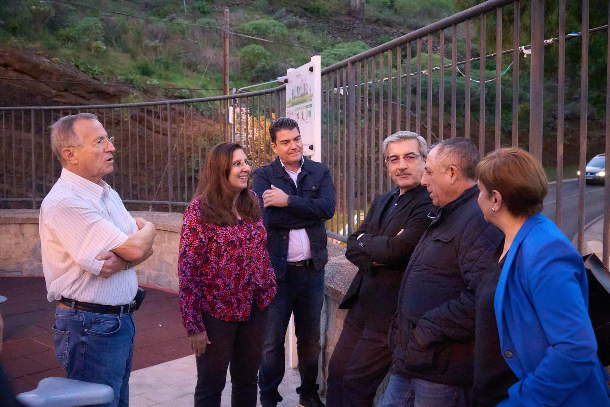 Román Rodríguez y el Comité Local de Nueva Canarias en Santa Cruz ...