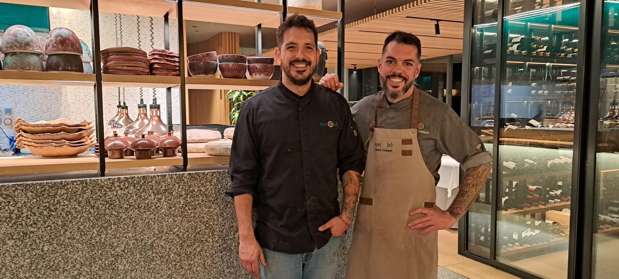 Adrián Bosch y Eduardo Domínguez, un tándem sin límites a su cocina