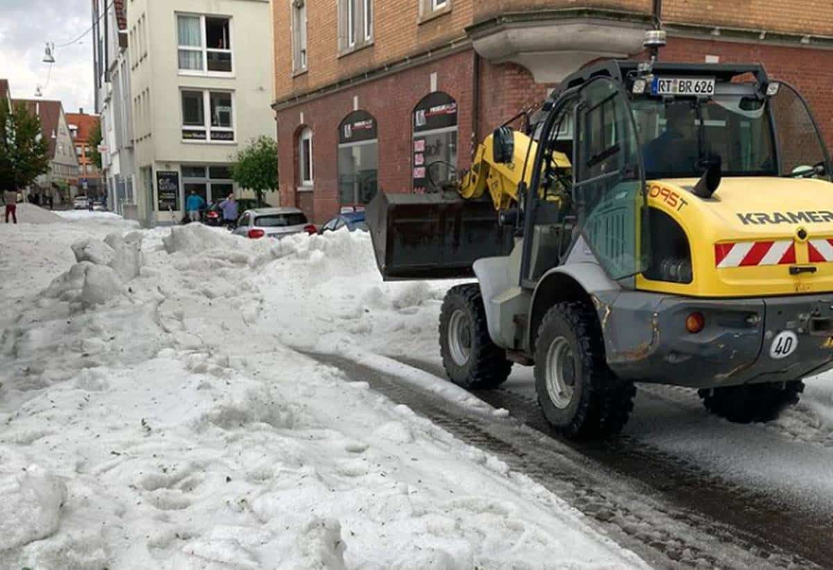 Ver para creer: Alemania amanece con 30 centímetros de nieve en pleno ...