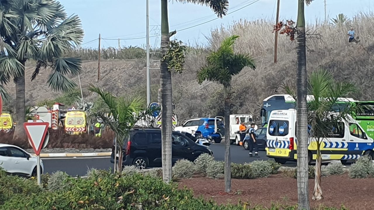 Actualizan la información sobre el grave accidente en la TF-13