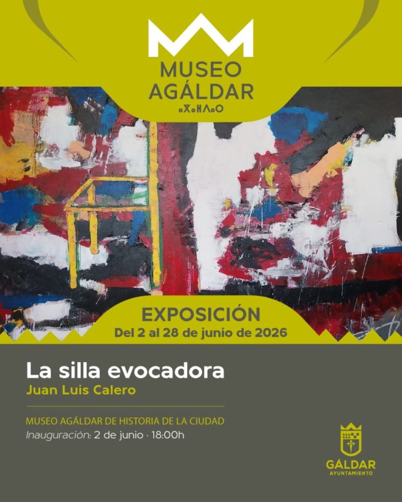 Juan Luis Calero presenta el próximo mes en el Museo Agáldar ‘La silla ...