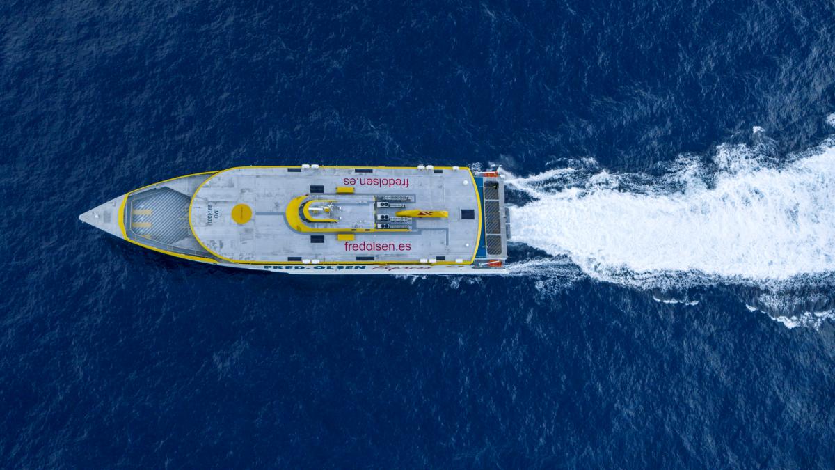 Fred. Olsen Express convierte en un minicrucero su trayecto a Huelva